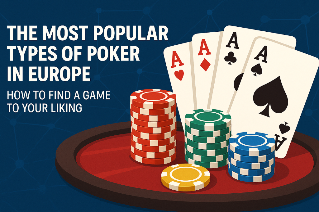 The Most Popular Types of Poker in Europe: How to Find a Game to Your ...